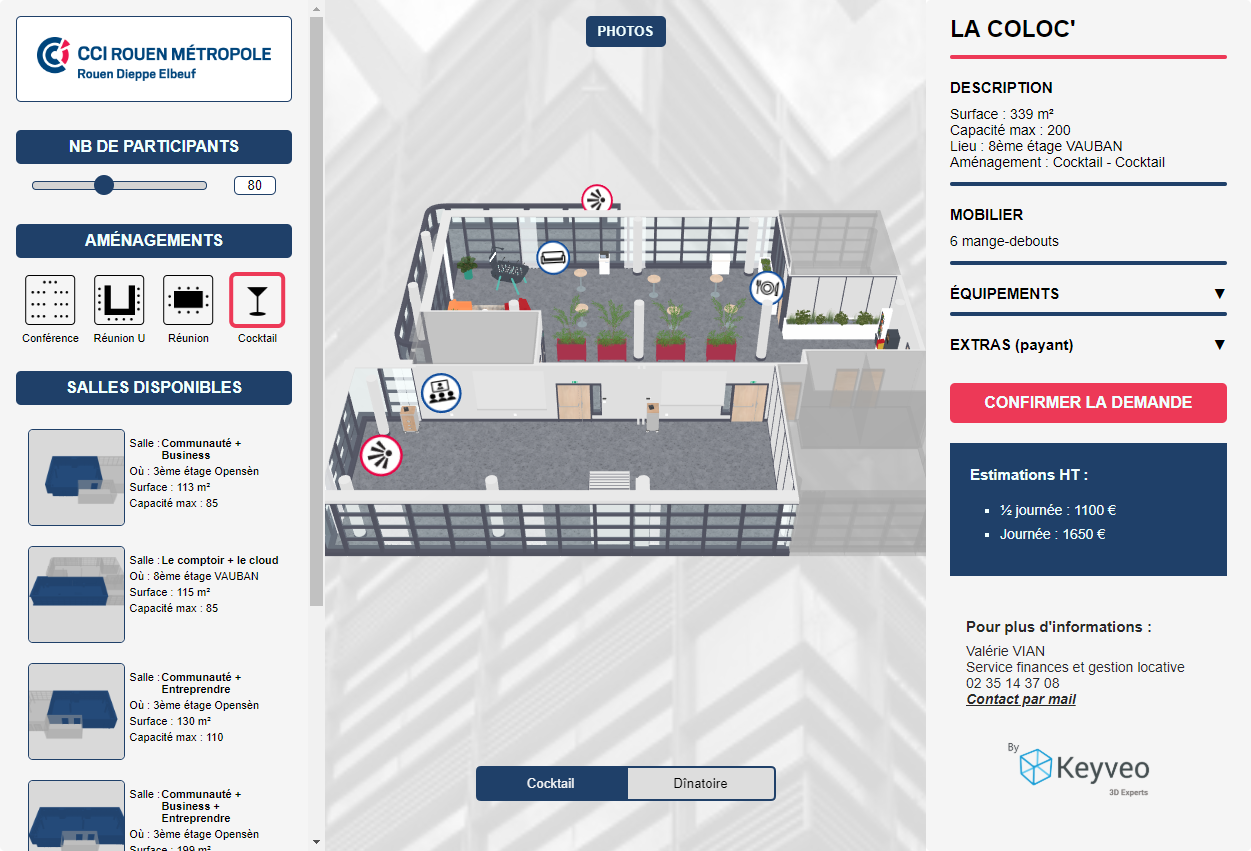 Configurateur 3D - Keyveo